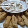 Potato Pakora Sticks Recipe - Recipestable