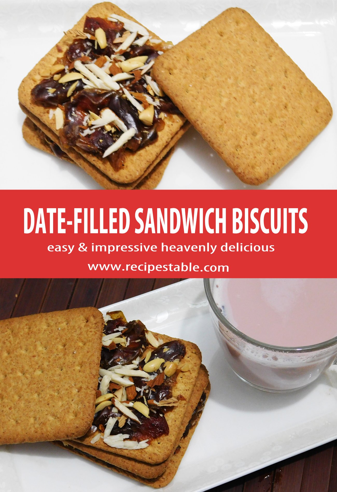 Date-Filled Sandwich Biscuits Recipe – Recipestable